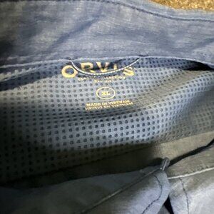 Orvis | Shirts | Orvis Classic Collection Mens Blue Short Sleeve Button ...